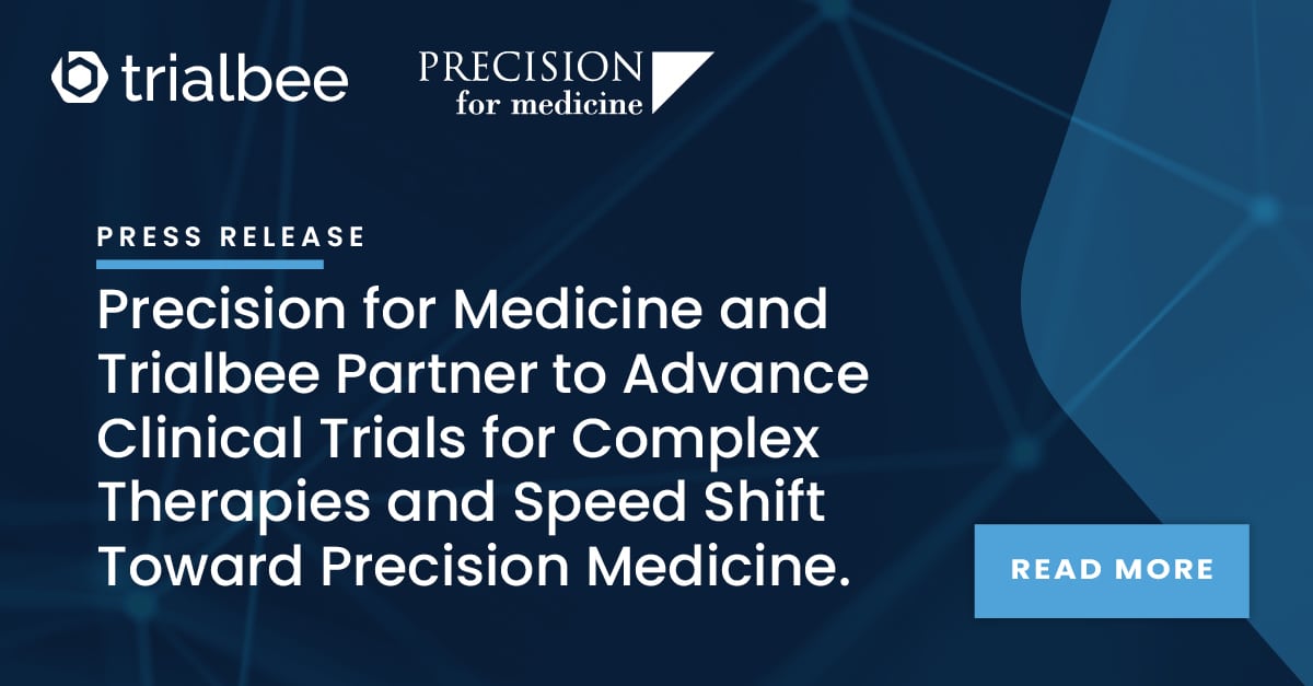 Precision for Medicine and Trialbee Partner to Advance Clinical Trials ...