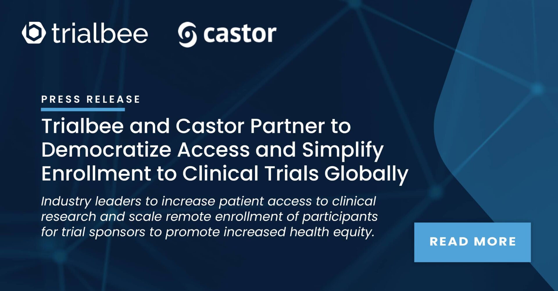 Trialbee and Castor Partner to Democratize Access and Simplify ...